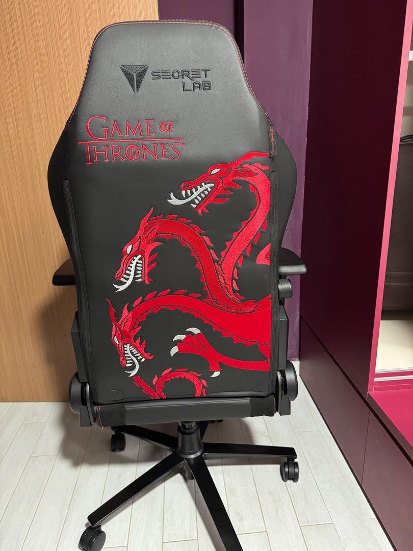 Secretlab TITAN 2020 - House Targaryen, Furniture & Home Living ...