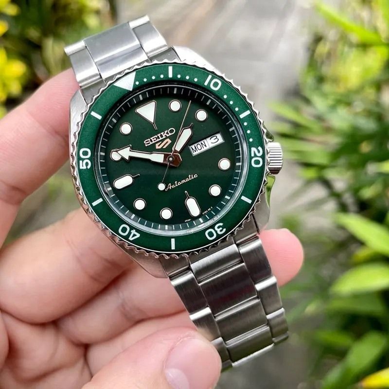 Seiko 5 Green SRPD63 - Original, with warranty and proof of ...