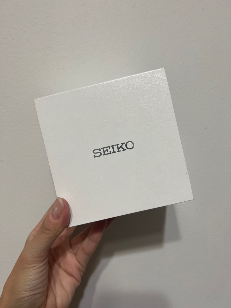 Seiko Box, Luxury, Watches on Carousell