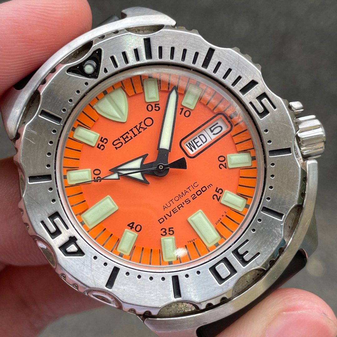 Seiko Orange Monster - Gen 1 SKX781 - Discontinued Model, Men's Fashion ...