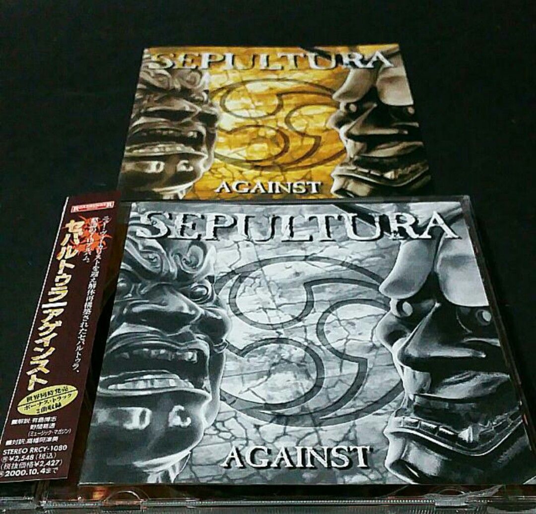 Sepultura (against) cdmetal jap press with obi, Hobbies & Toys, Music & Media, CDs & DVDs on ...