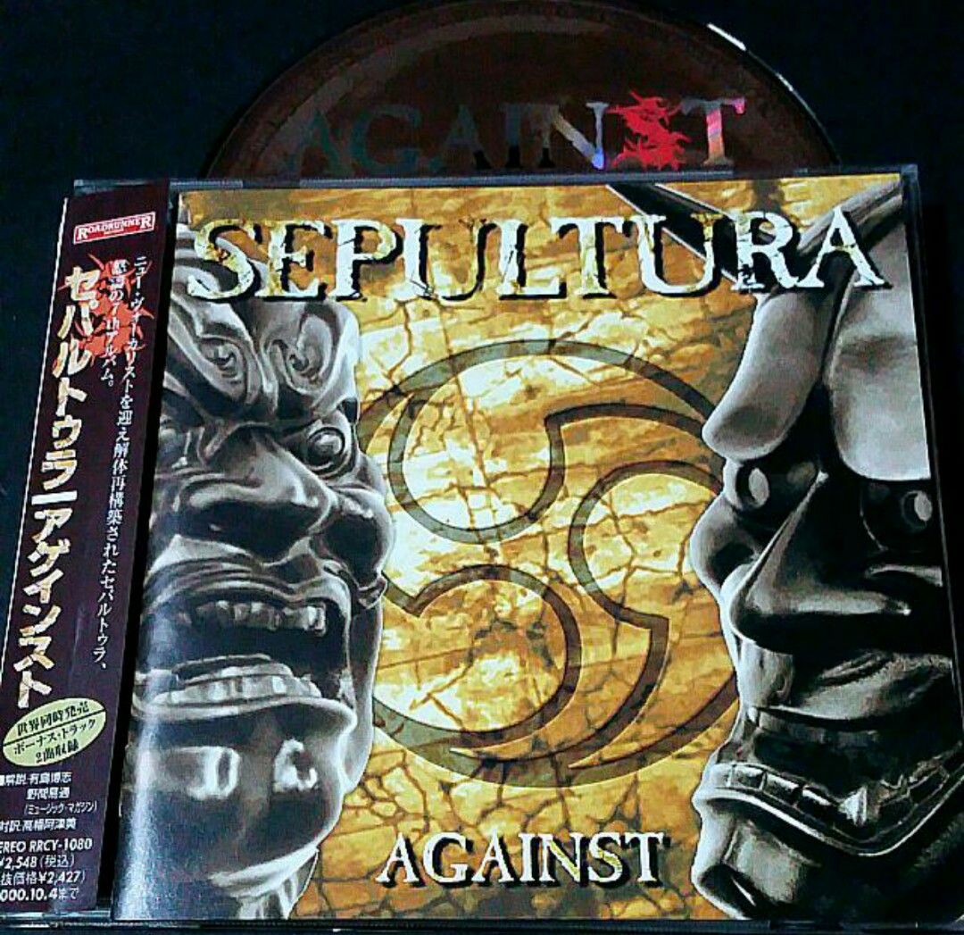 Sepultura (against) cdmetal jap press with obi, Hobbies & Toys, Music & Media, CDs & DVDs on ...