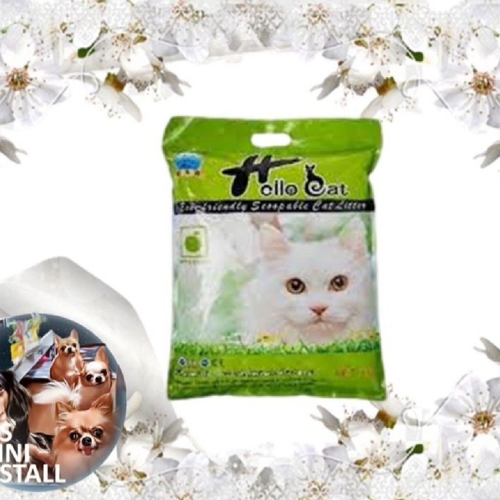 (SG In-Stock) Hello Cat Bentonite Litter 10L (Promotion), Pet Supplies ...
