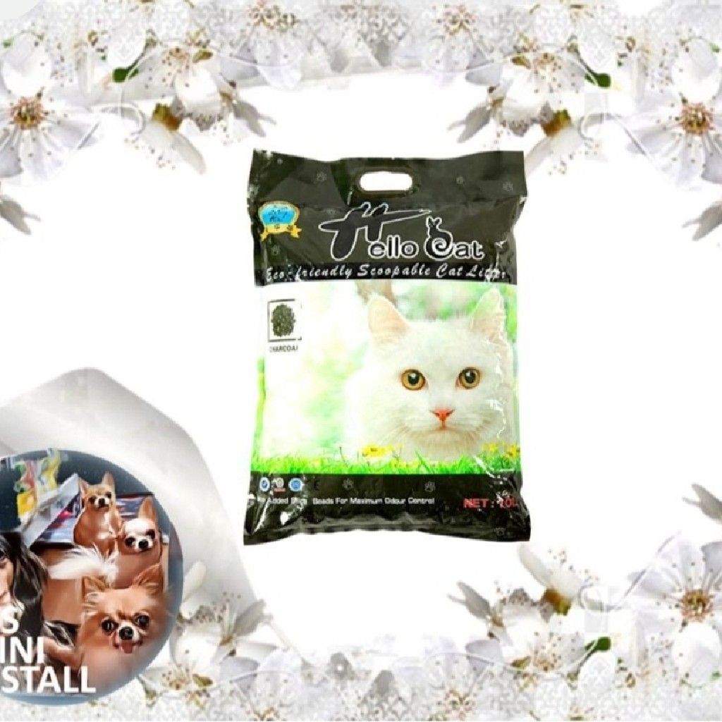 (SG In-Stock) Hello Cat Bentonite Litter 10L (Promotion), Pet Supplies ...