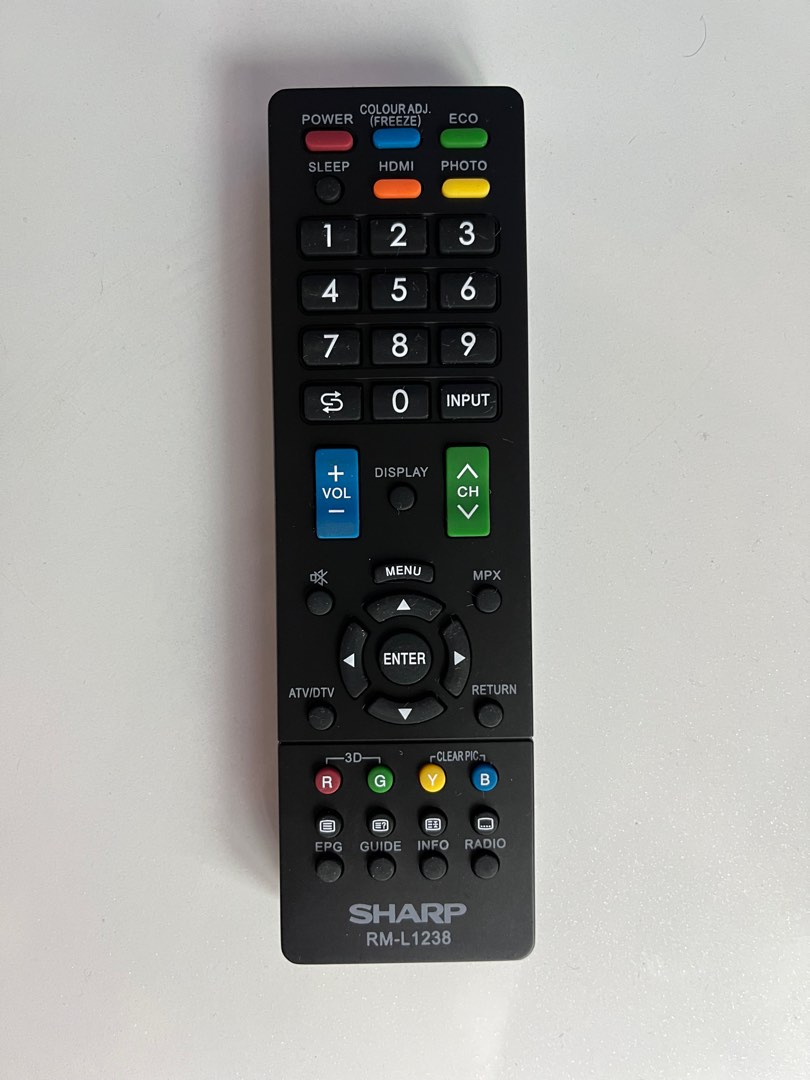 SHARP TV Remote Control, TV & Home Appliances, TV & Entertainment, TV ...