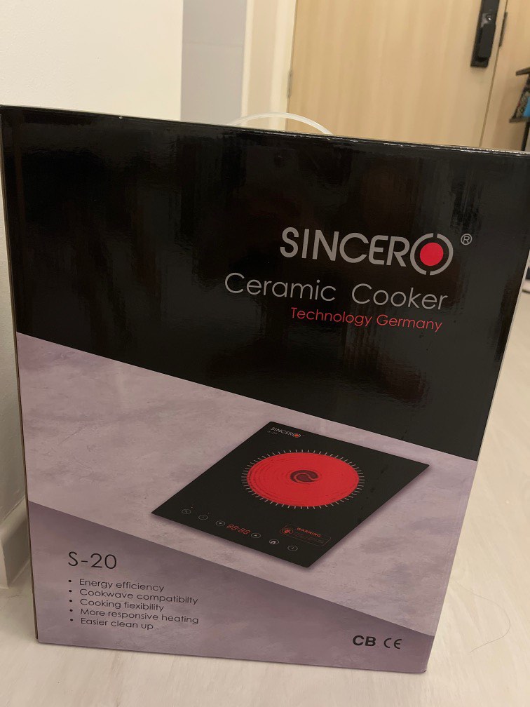 Sincero Ceramic cooker, TV & Home Appliances, Kitchen Appliances ...