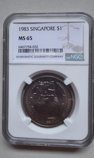 Singapore 1975 $1 NGC MS66, Hobbies & Toys, Memorabilia & Collectibles, Currency on Carousell