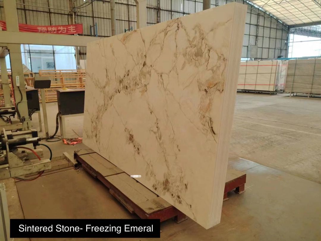 Sintered Stone - Freezing Emerald | Kitchen Countertop | Quartz ...