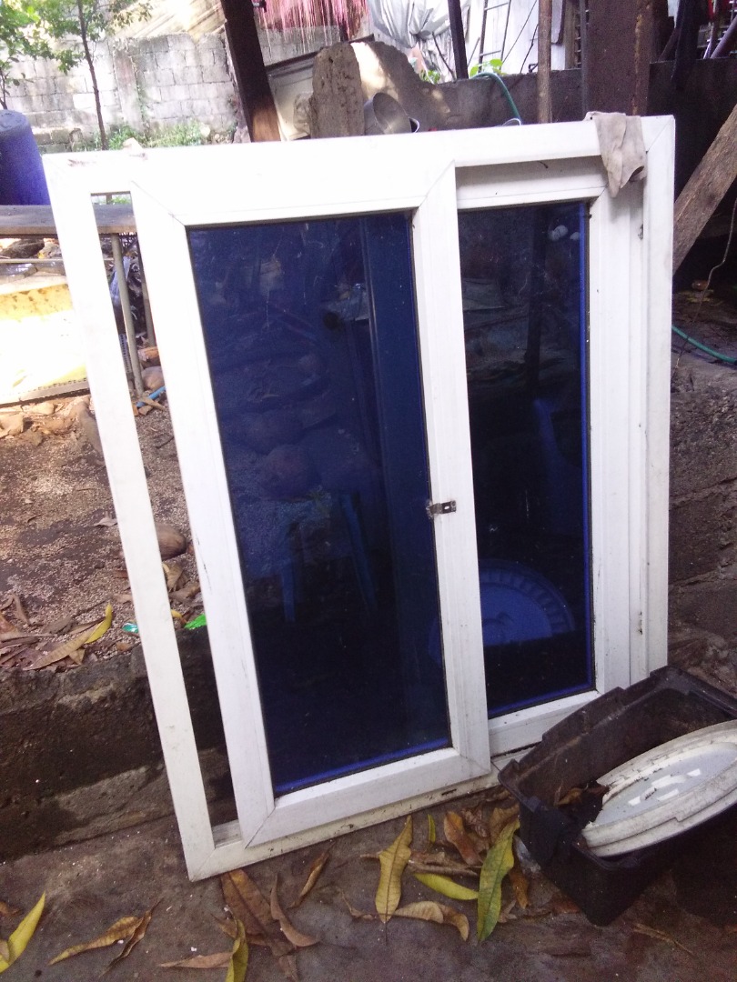 Sliding window 40x40, Furniture & Home Living, Home Improvement ...