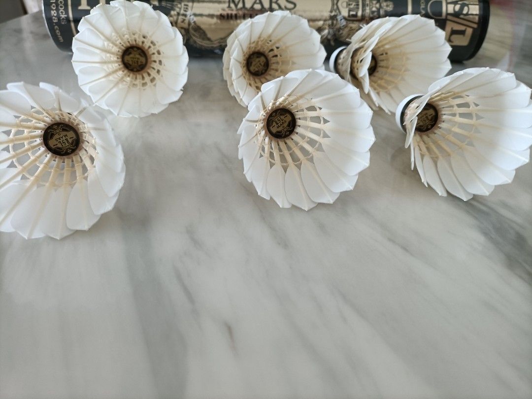 Slightly used RSL Mars Shuttlecocks $15, Sports Equipment, Sports ...