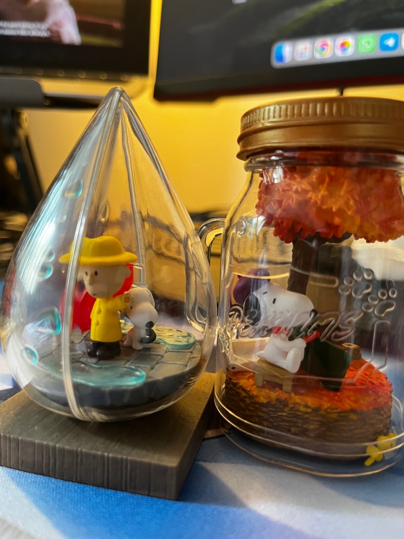 Snoopy Table Decor, Hobbies & Toys, Toys & Games on Carousell