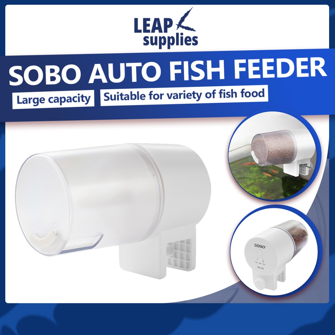 SOBO Fish Auto Feeder | Fish Automatic Holiday Feeding Machine, Pet ...