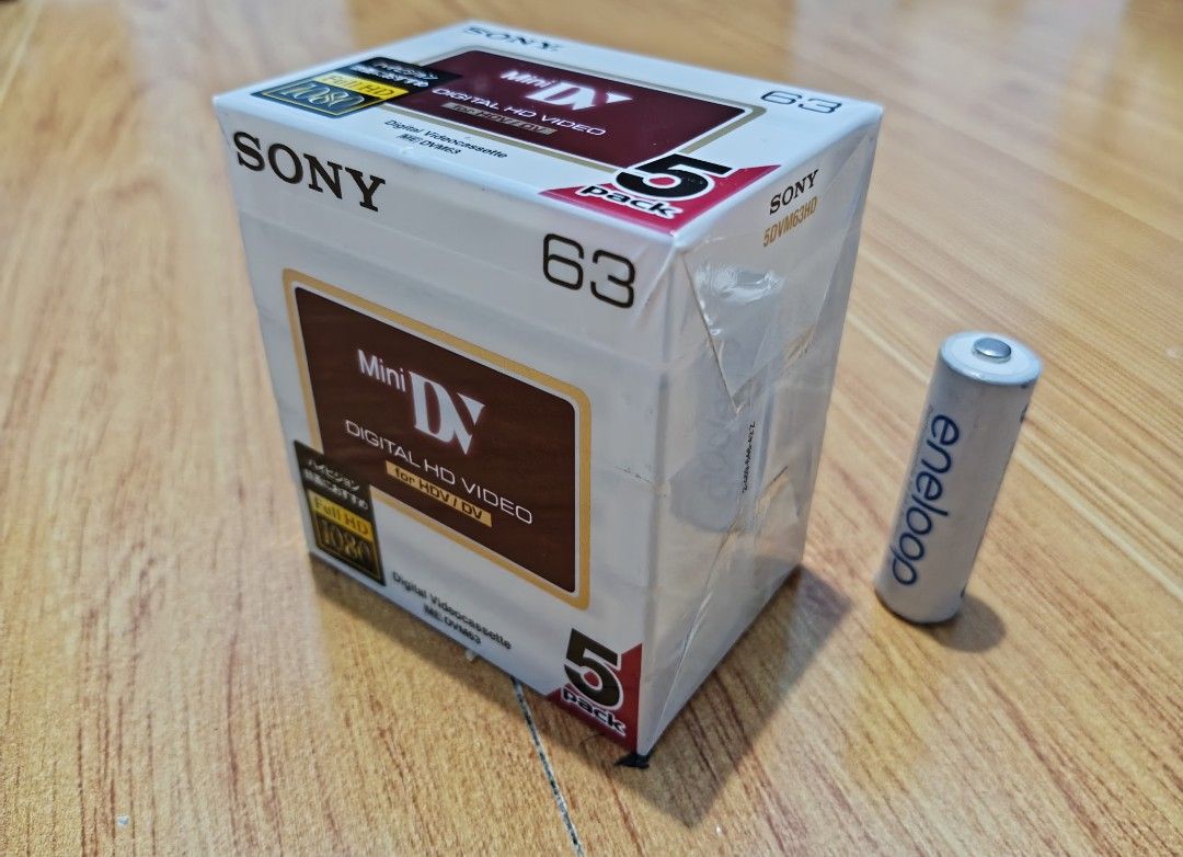 Sony Japan Full HD Mini DV cassette 5Packs 5DVM63HD Camcorder Tapes DVC ...