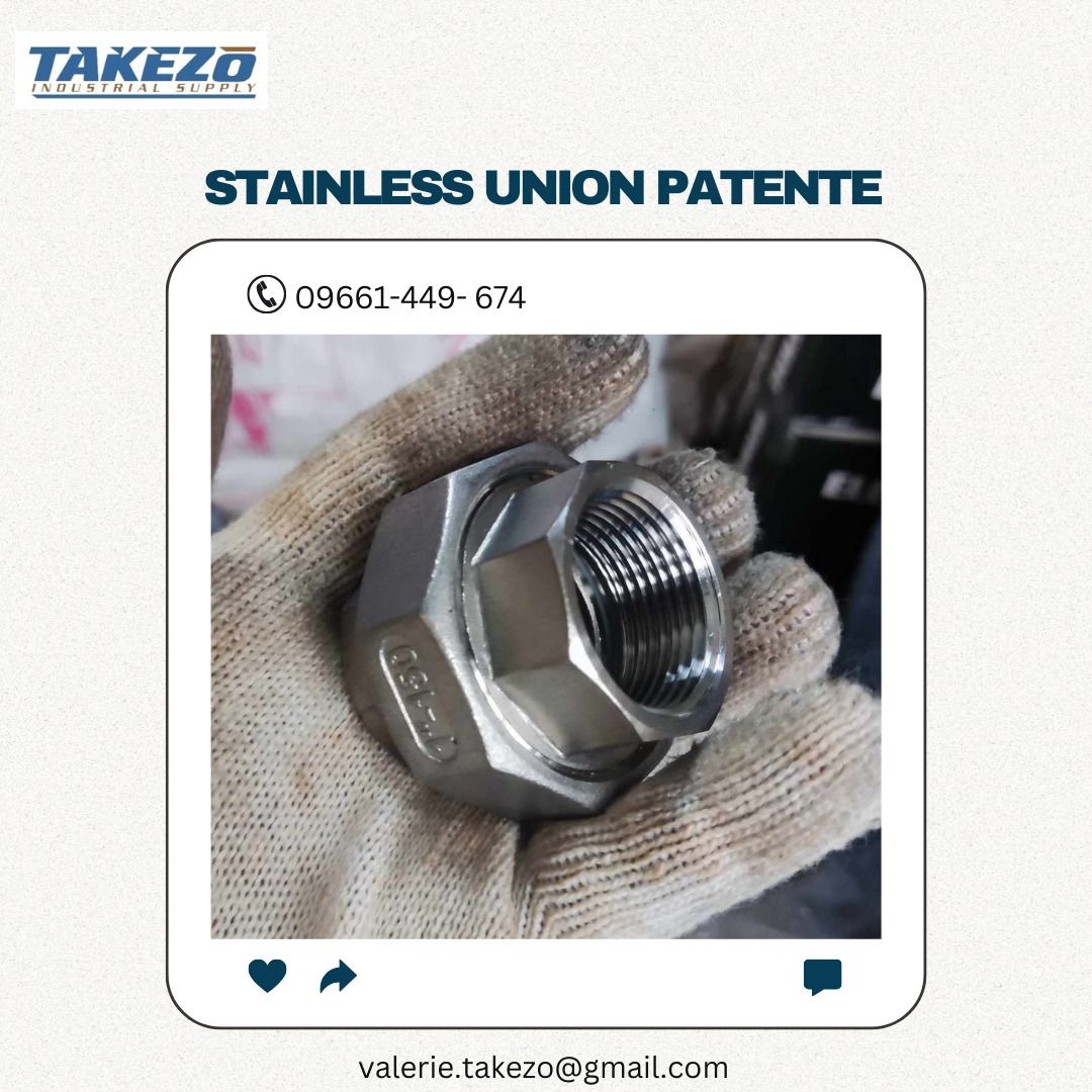 STAINLESS UNION PATENTE, Commercial & Industrial, Industrial Equipment ...