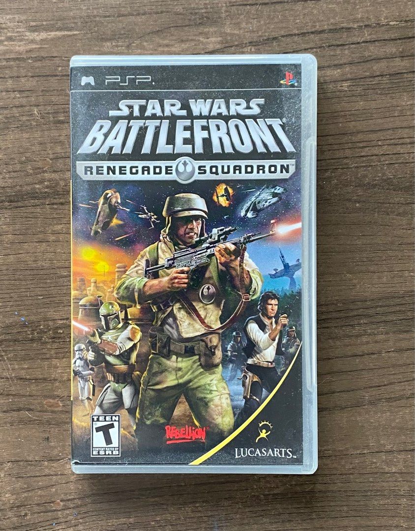 Star Wars: Battlefront PSP UMD, Video Gaming, Video Games, PlayStation ...