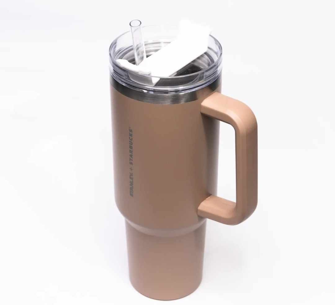 STARBUCKS X STANLEY CAMEL 40OZ, Furniture & Home Living, Kitchenware ...
