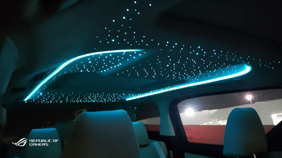 Starlight Headliner (Galaxy LED Roof Lining), Car Accessories ...