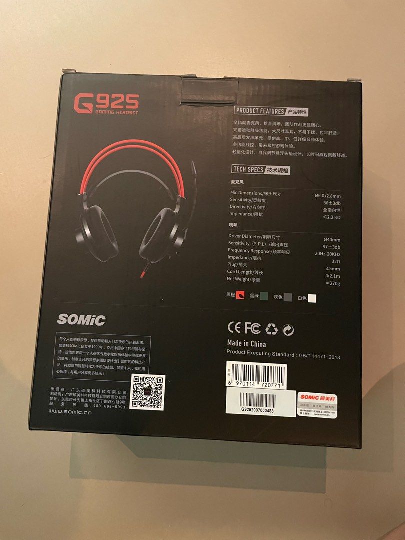 Stincoo G925 Gaming Heroset, Audio, Headphones & Headsets on Carousell
