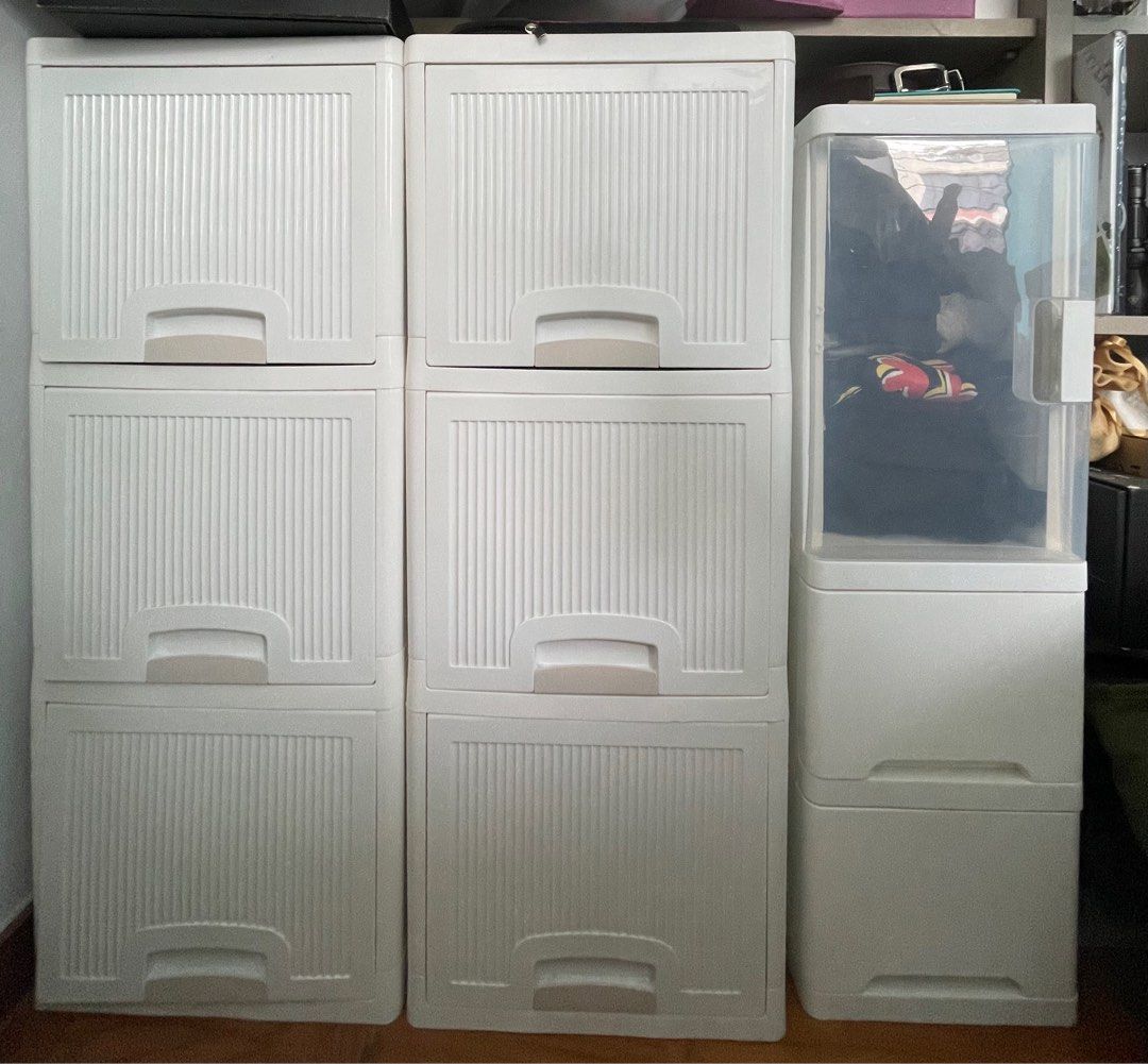 Storage cabinet box with flap, Furniture & Home Living, Home ...