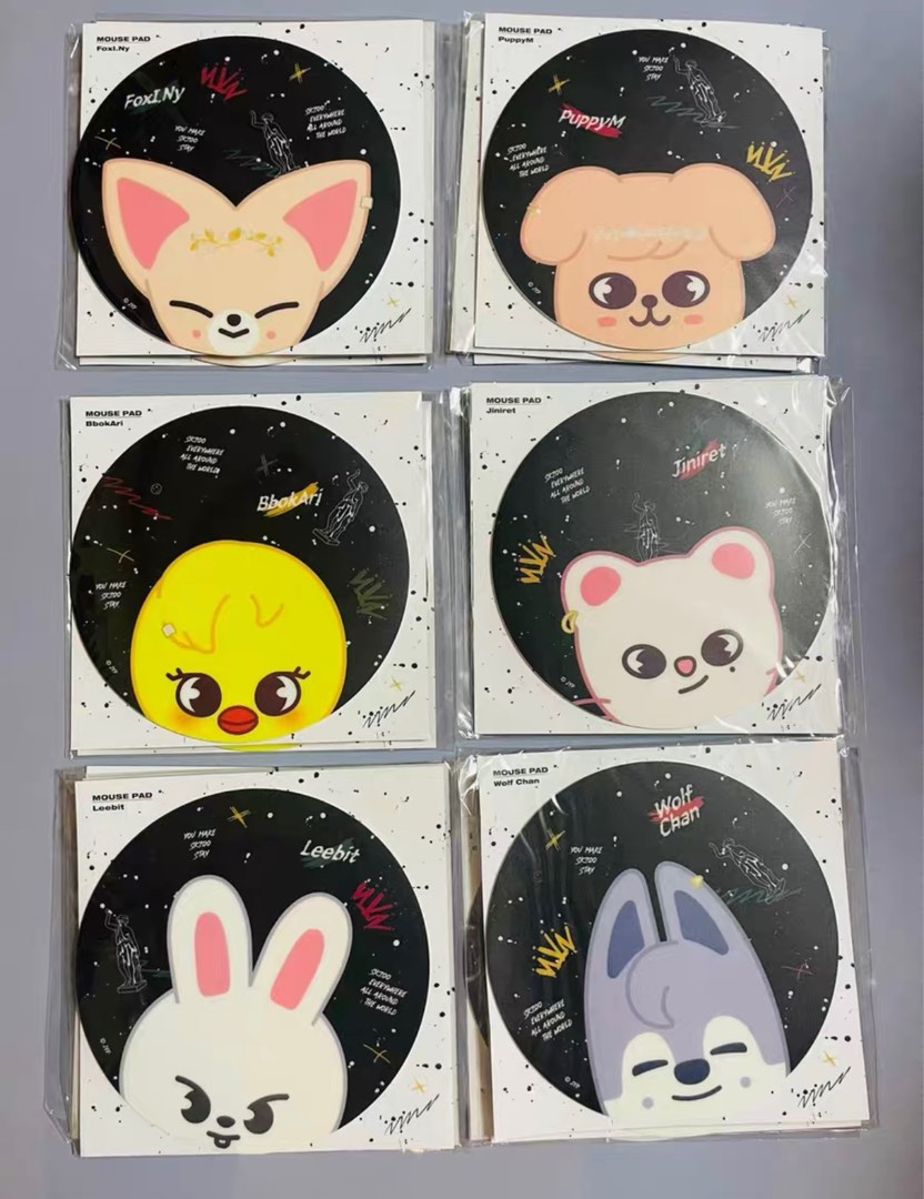 STRAYKIDS SKZOO MOUSE PAD, Hobbies & Toys, Collectibles & Memorabilia ...