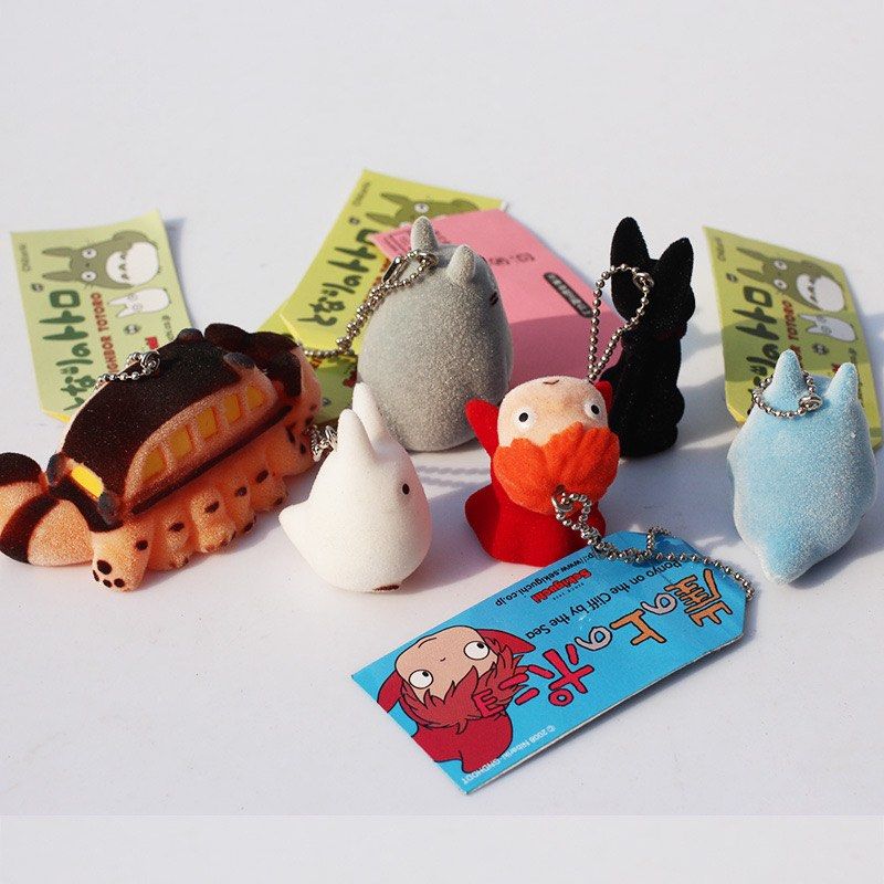 Studio Ghibli keychains, Hobbies & Toys, Toys & Games on Carousell