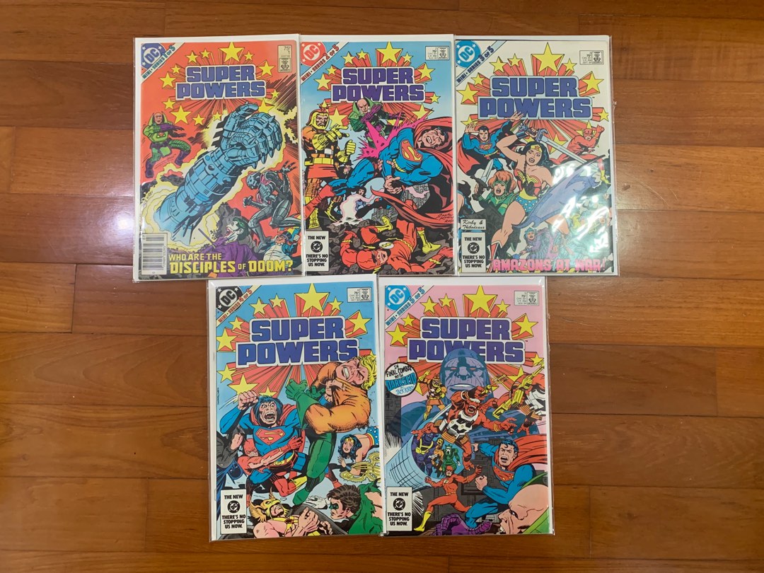 Super Powers 1st Mini-series complete, Hobbies & Toys, Books ...