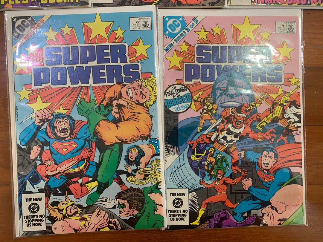 Super Powers 1st Mini-series complete, Hobbies & Toys, Books ...