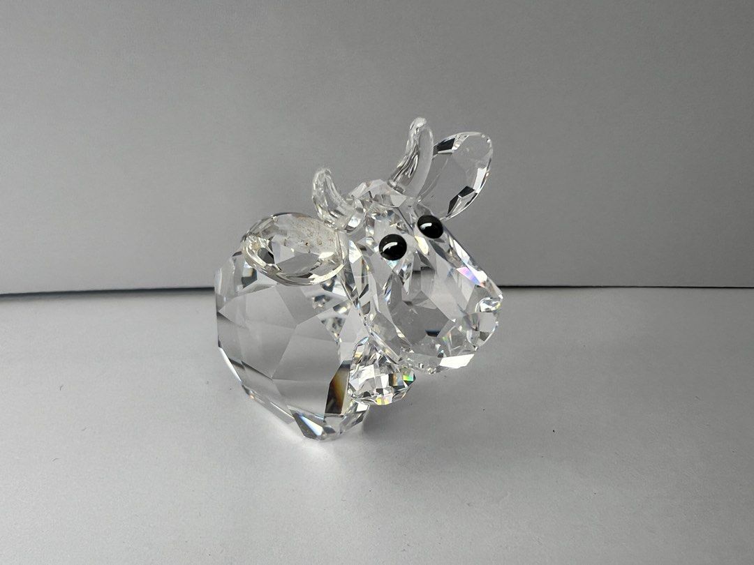 Swarovski- crystal bull, Furniture & Home Living, Home Decor, Other ...