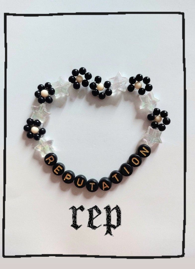 Taylor Swift Friendship Bracelet Reputation theme The Eras Tour, Women ...
