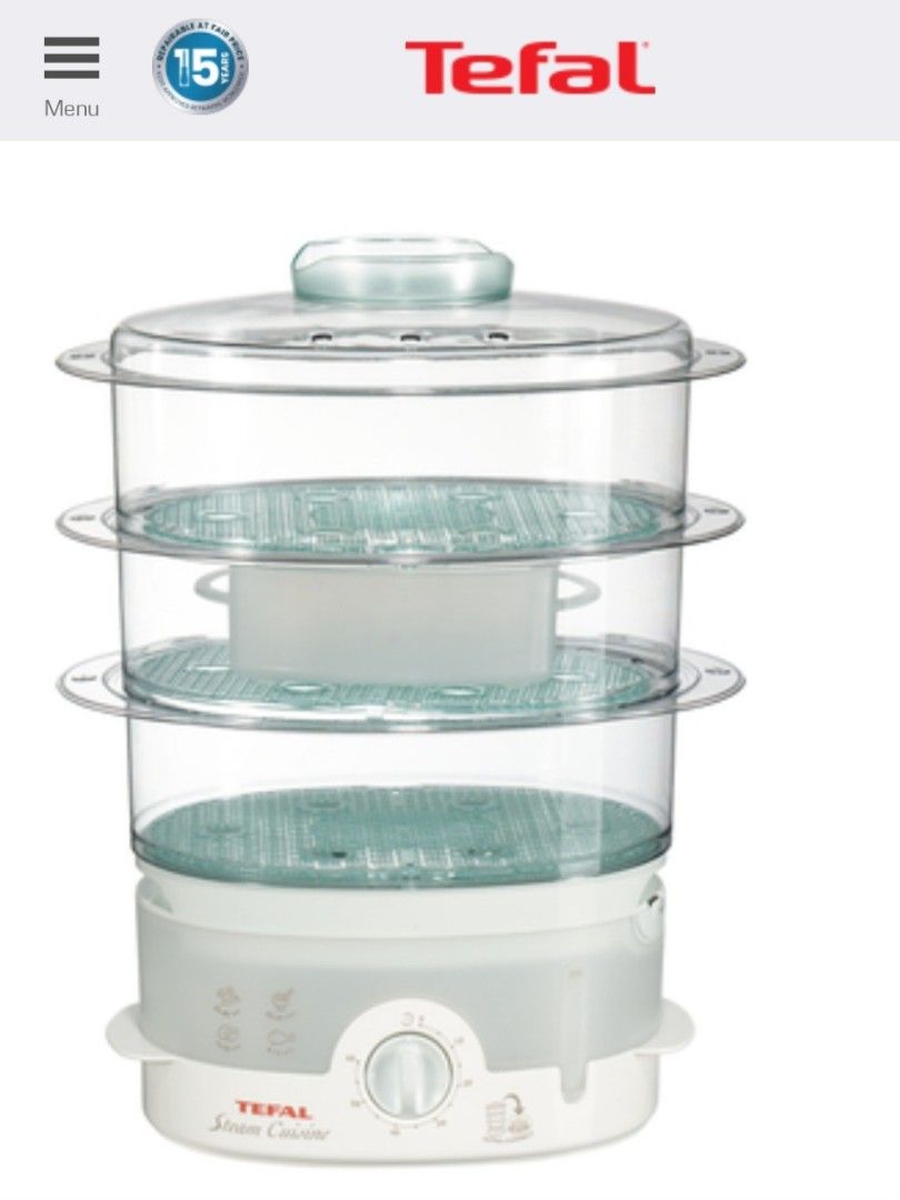 Tefal 3 Tier Steamer for sales, TV & Home Appliances, Kitchen ...