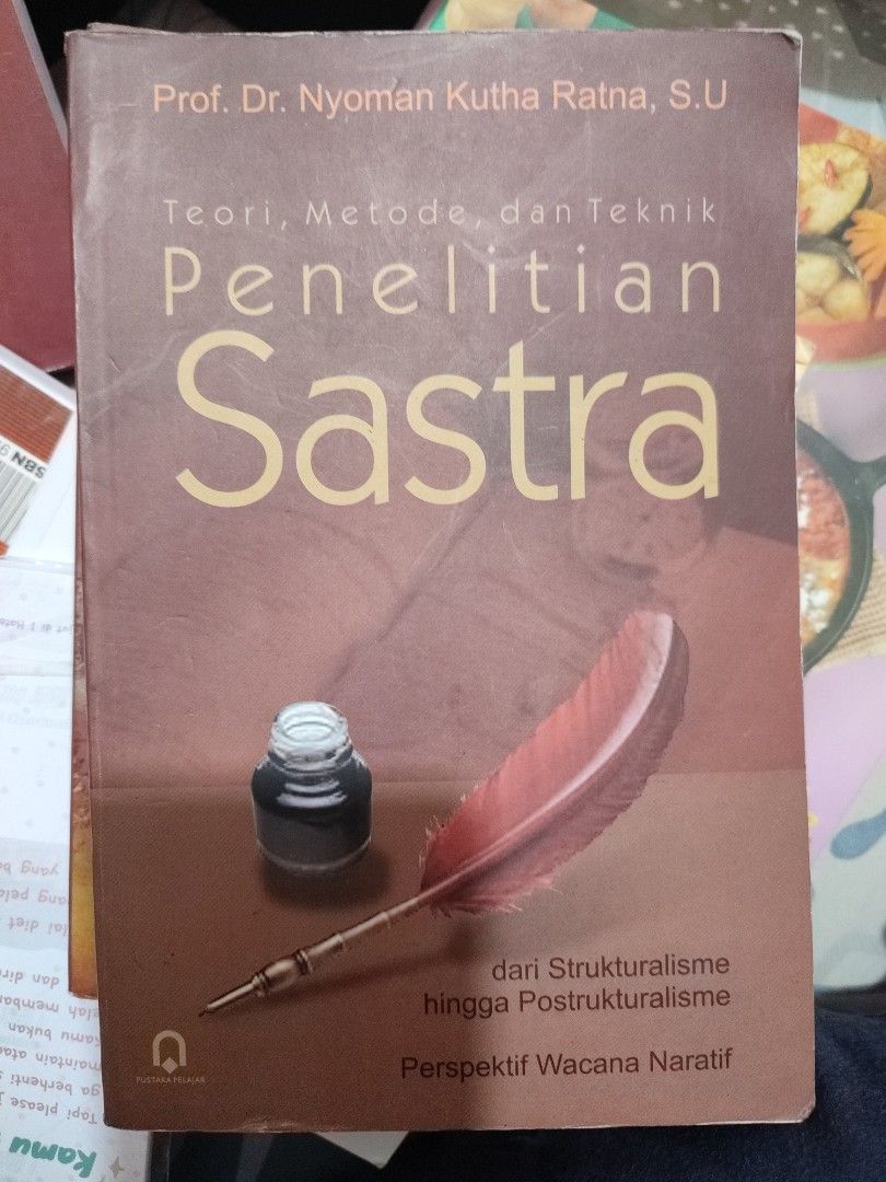 Teori, Metode, dan Teknik Penelitian Sastra Karya DR. Nyoman, Buku & Alat Tulis, Buku di Carousell