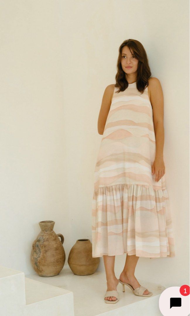 Terrablush Drop Hem Maxi, Women's Fashion, Dresses & Sets, Dresses on ...