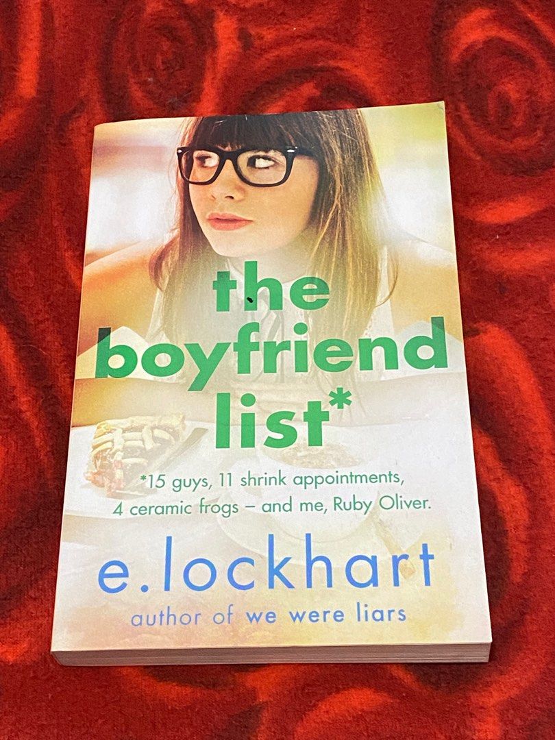 The Boyfriend List Book, Hobbies & Toys, Books & Magazines, Fiction ...