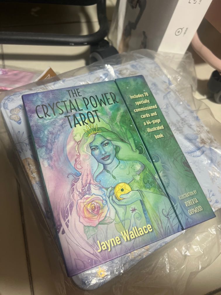 The Crystal Power Tarot, Hobbies & Toys, Books & Magazines, Fiction ...