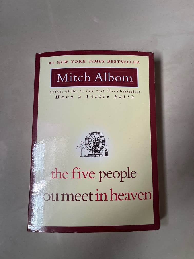 the five people you meet in heaven - Mitch Albom, Hobbies & Toys, Books ...