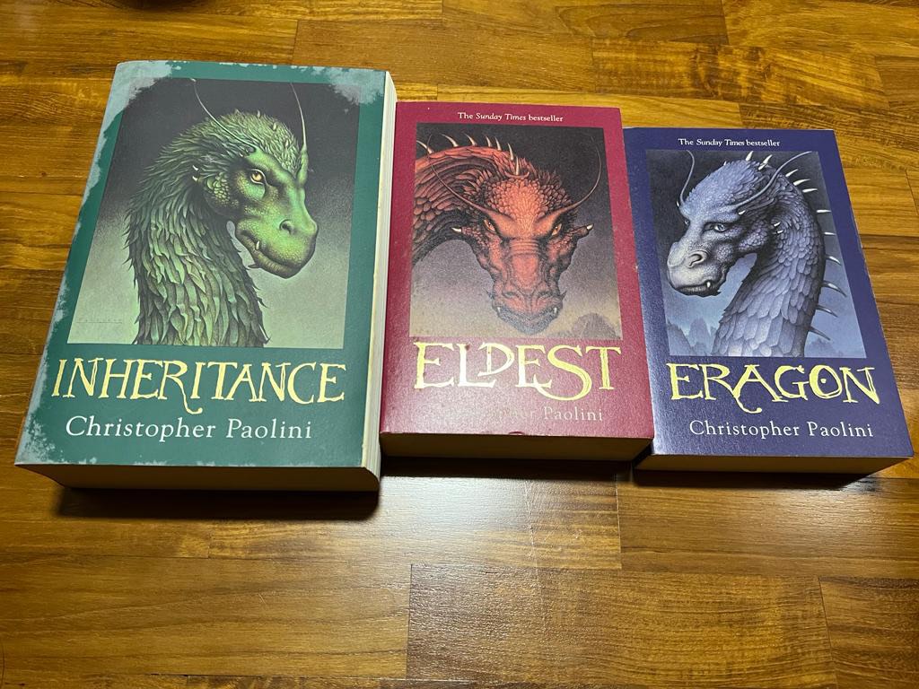 THE INHERITANCE CYCLE SERIES BY CHRISTOPHER PAOLINI, Hobbies & Toys ...