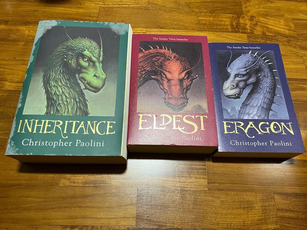 THE INHERITANCE CYCLE SERIES BY CHRISTOPHER PAOLINI, Hobbies & Toys ...