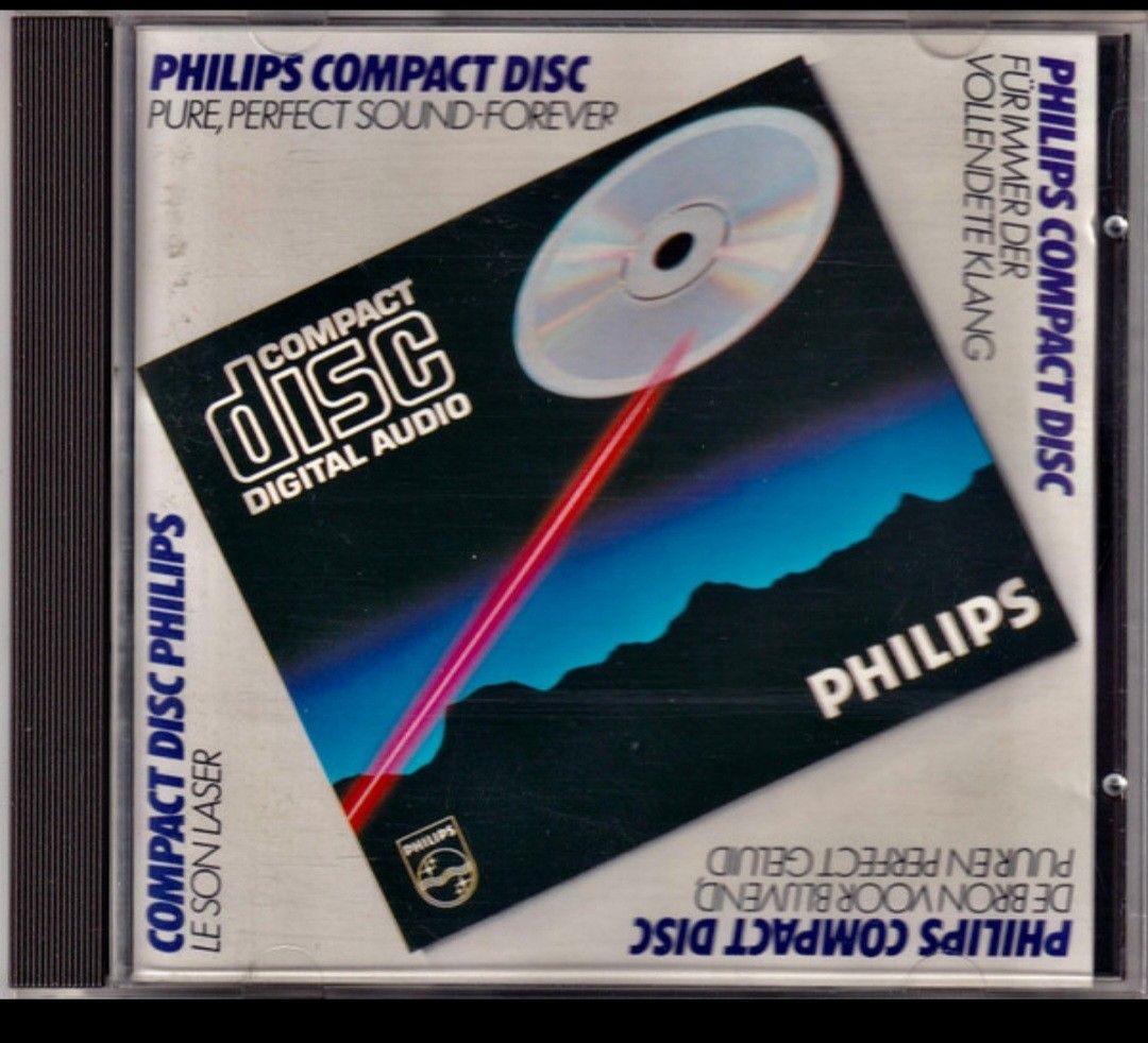 The Pure, Perfect Sound of Philips Compact Disc - Various Artists. First demonstration CD from ...