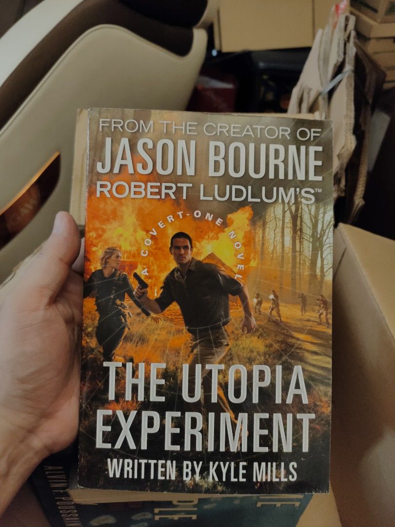 The Utopia Experiment by Kyle Mills Jason Bourne, Hobbies & Toys, Books ...