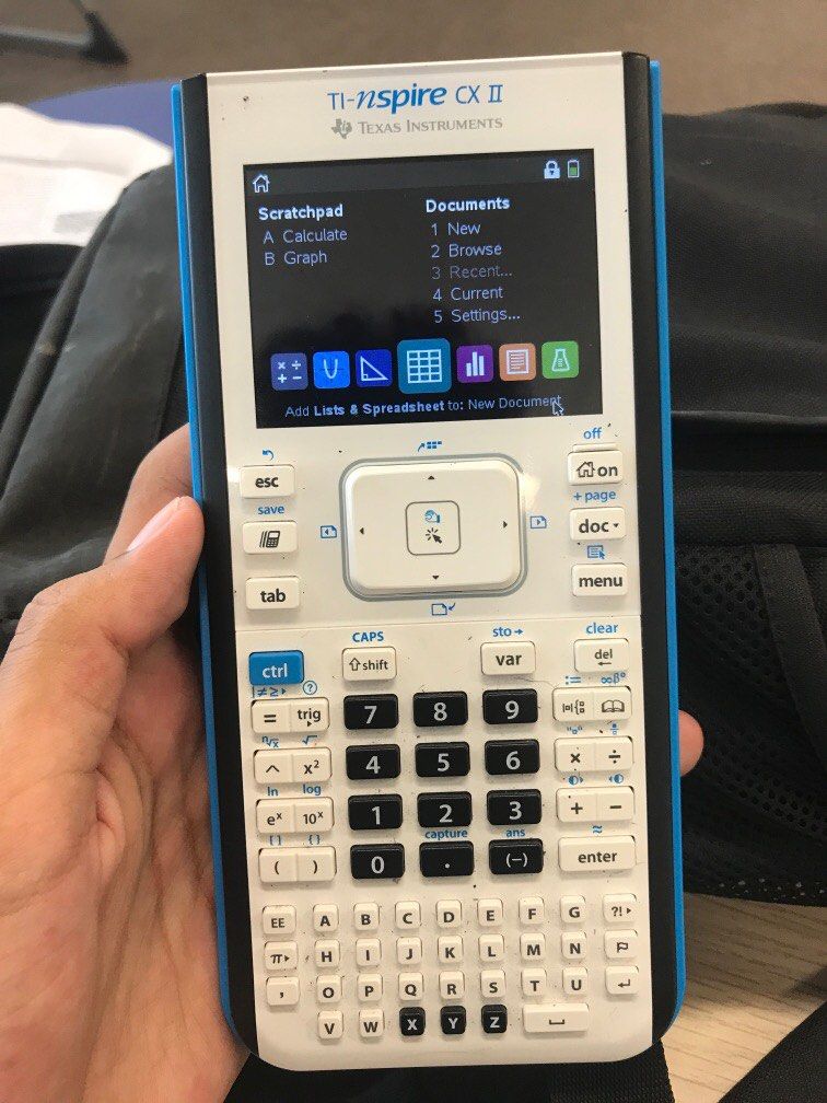 TI inspire CX II calculator, Mobile Phones & Gadgets, Other Gadgets on ...