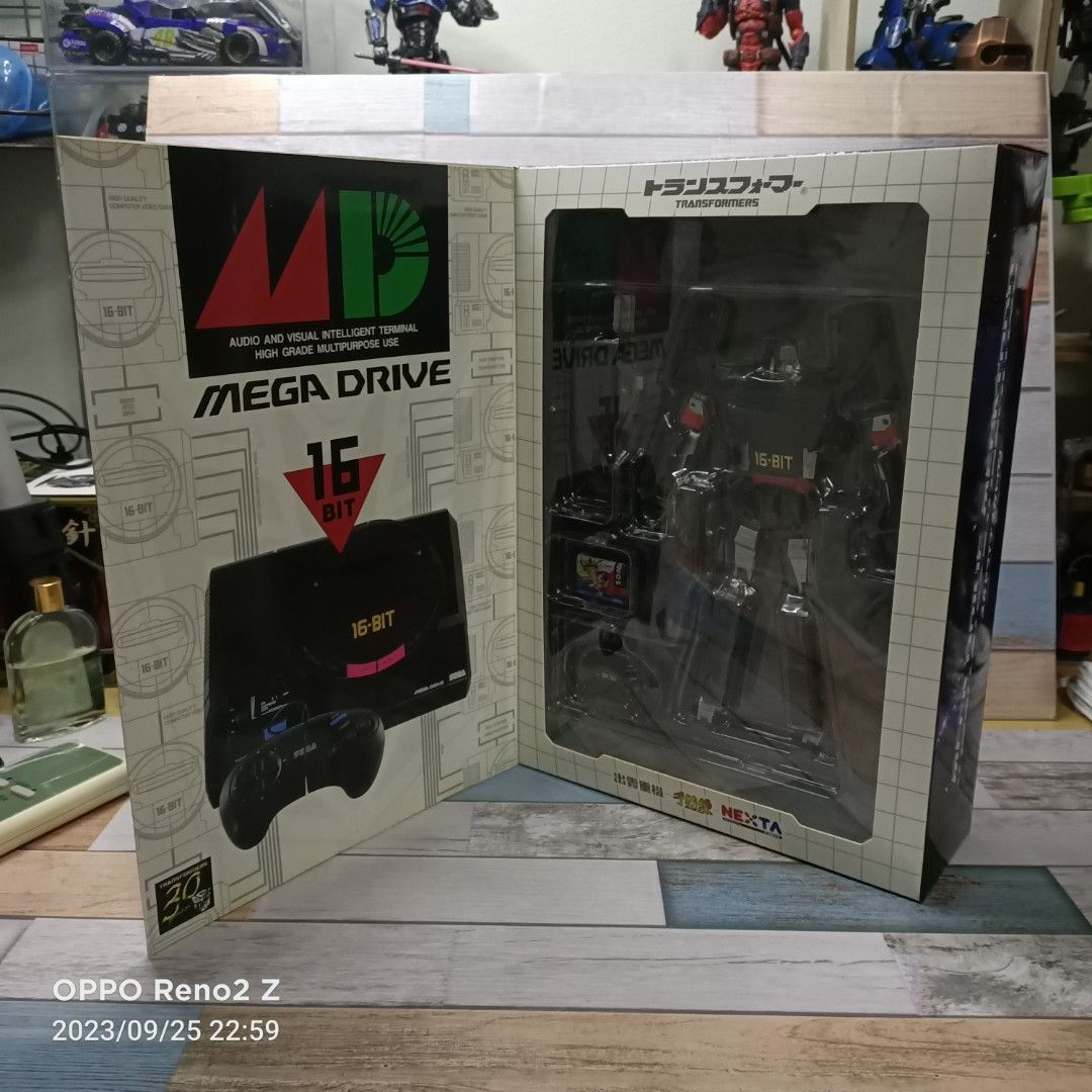 Transformers MEGATRON Takara 16-MEGA DRIVE MEGATRON, Hobbies & Toys ...