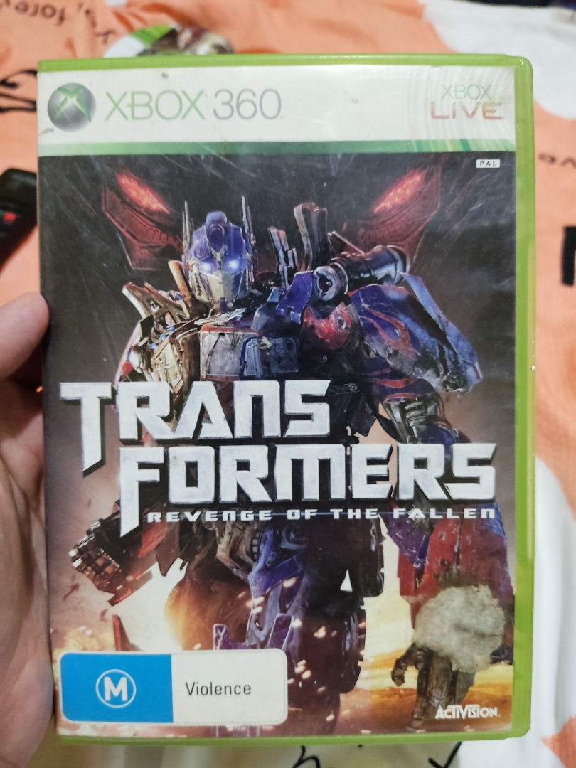 Transformers Revenge of the Fallen - XBOX 360, Video Gaming, Video ...