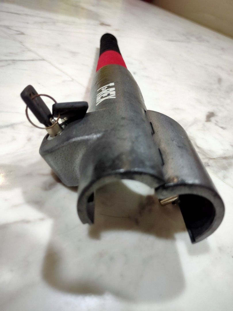 Trex Baseball Bat Steering Wheel Lock, Car Accessories, Accessories on ...