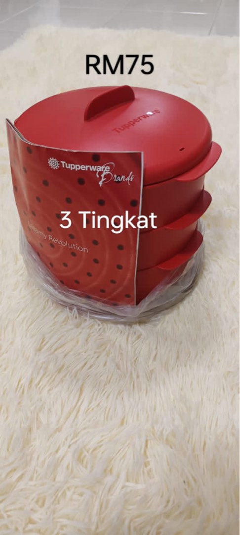 Tupperware Brand Steamer Case, Furniture & Home Living, Kitchenware ...