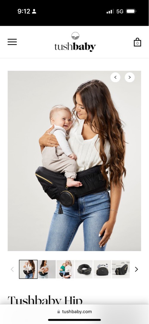 Tushbaby Hip Carrier, Babies & Kids, Going Out, Carriers & Slings on ...