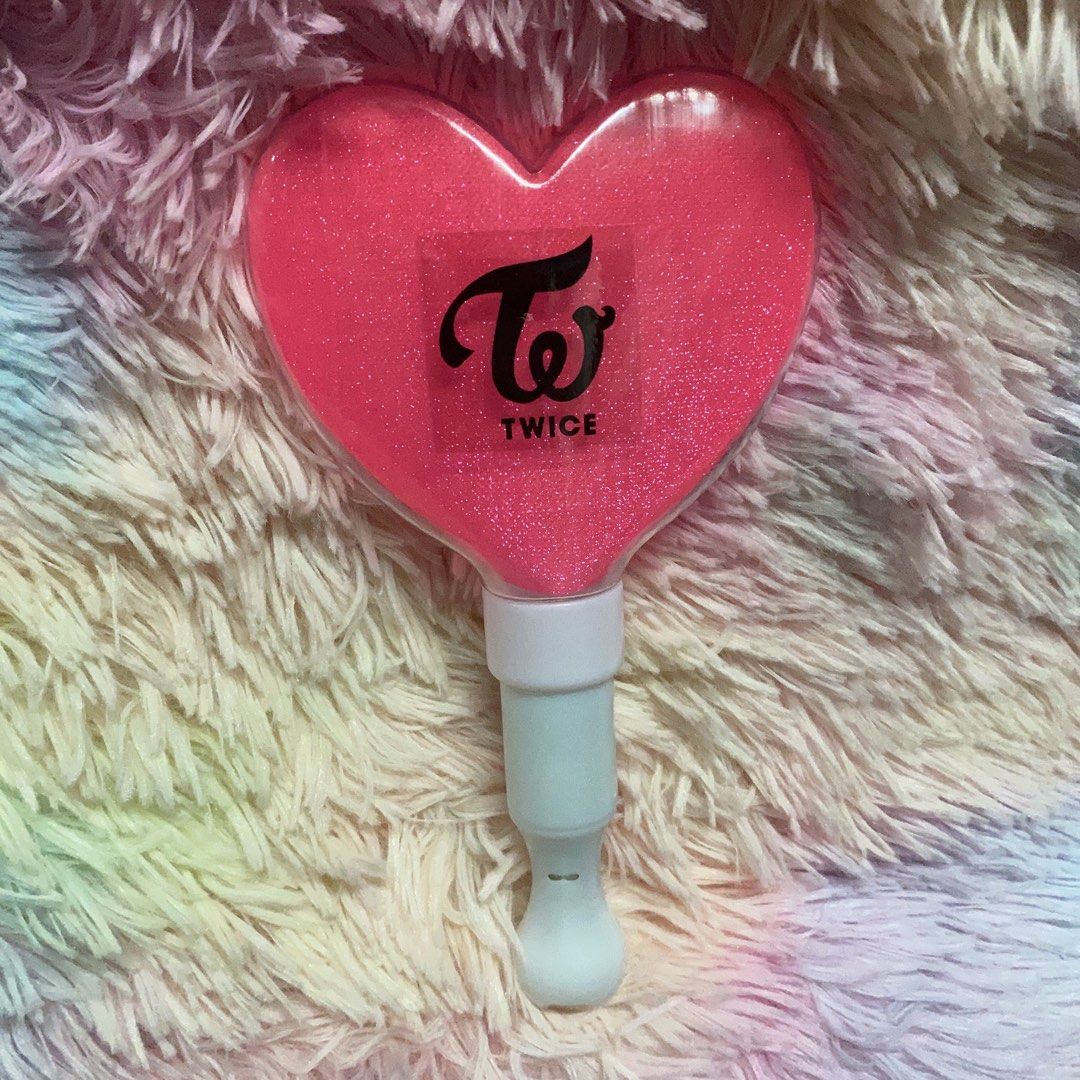 TWICE KPOP PENLIGHT / HEART LIGHTSTICK, Hobbies & Toys, Memorabilia ...
