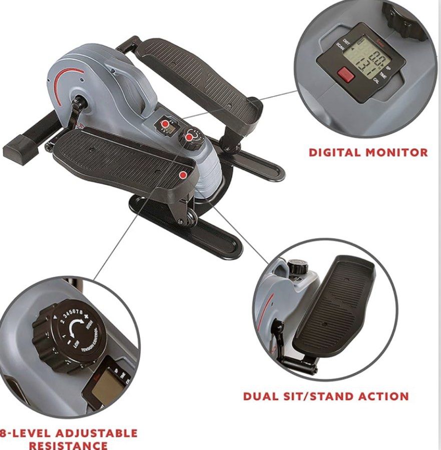 Underdesk/Standing Portable Elliptical Machine, Sports Equipment ...