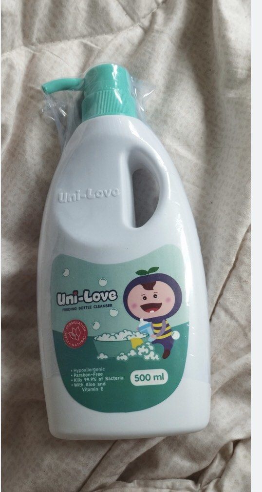 Unilove bottle cleanser 500ml, Babies & Kids, Nursing & Feeding ...