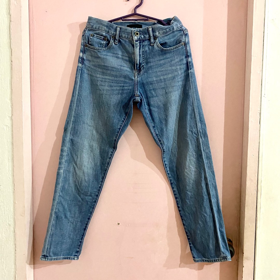 Uniqlo Boyfriend Jeans Pants, Women's Fashion, Bottoms, Jeans on Carousell