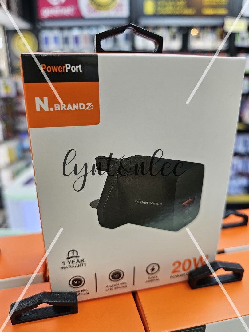 URBAN.POWER Ultra Fast Charging Adapter, 20W Power Delivery, 1YEAR ...
